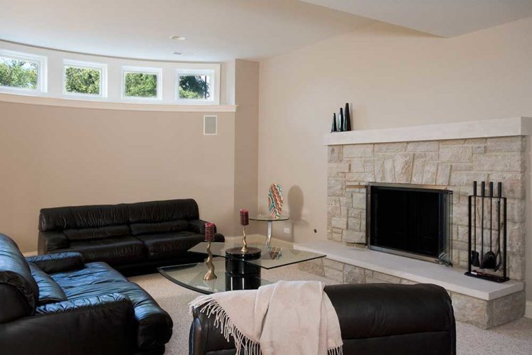 Custom Basement / Lower Level Design Photo Gallery & Ideas